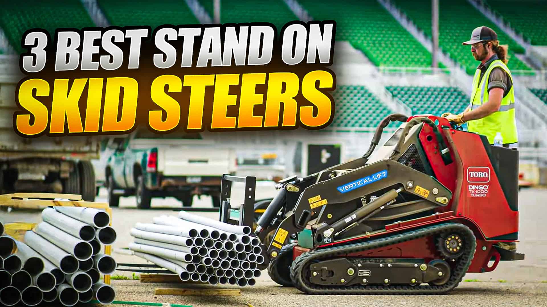 3 Best Stand On Skid Steers in 2026 - Lawn Growth